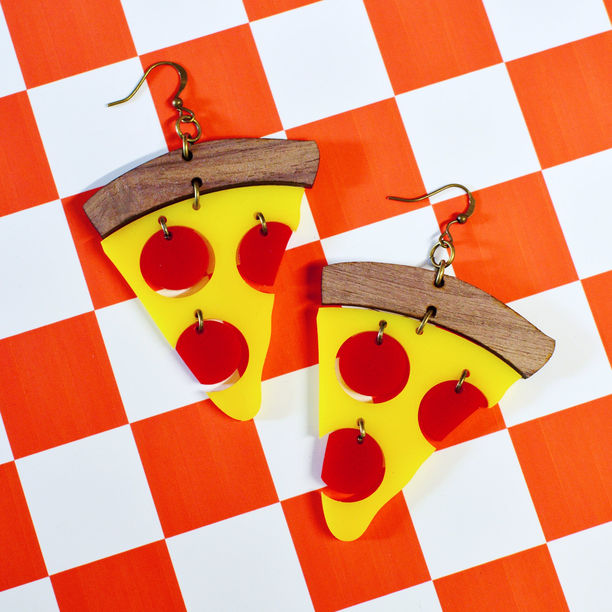 Pizza Statement Earrings – Silly Loaf