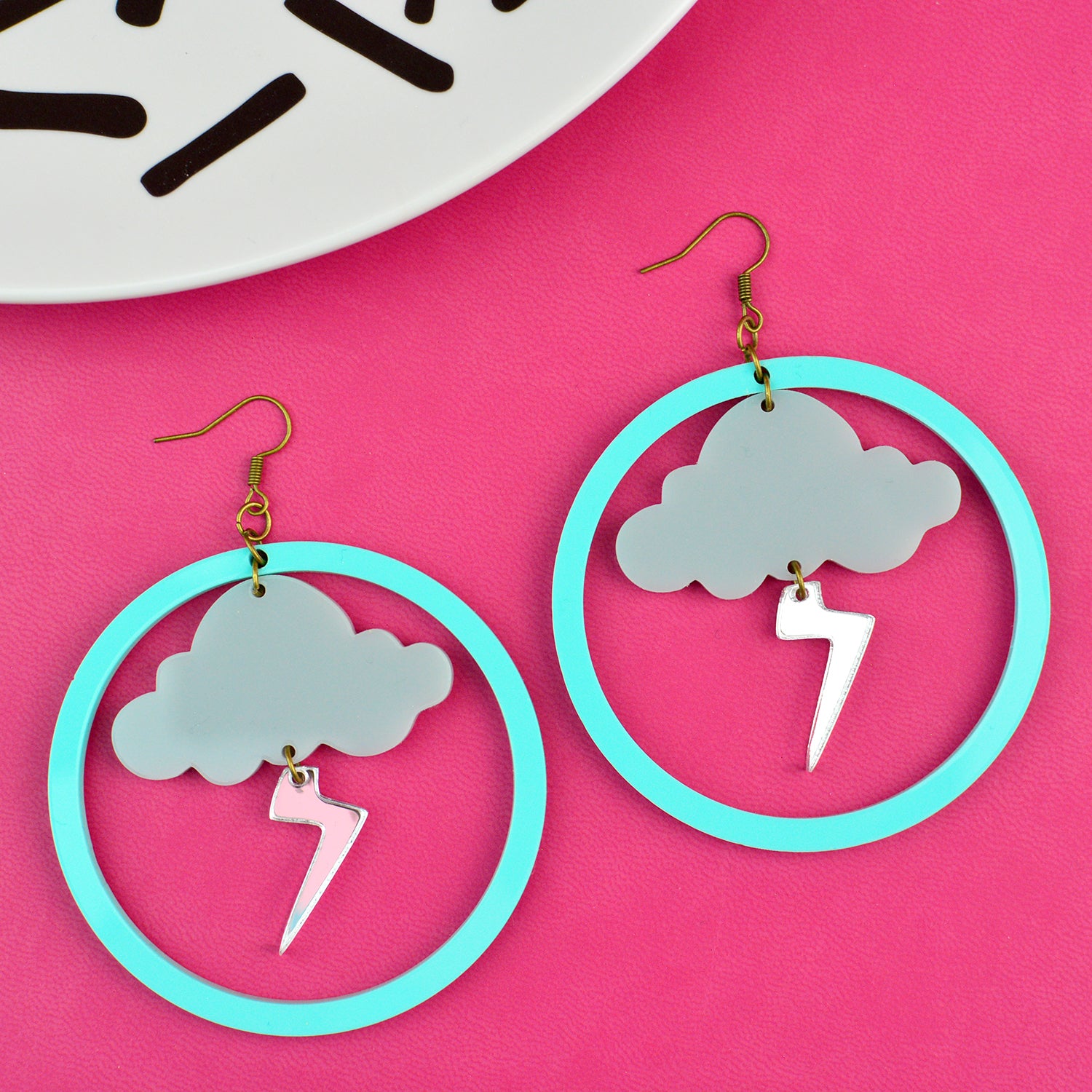 Storm Statement Earrings – Silly Loaf